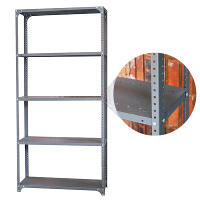 Open Steel Shelving Unit 1905mm High – AUC17 | Triple H Display