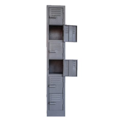 6 Compartment Locker | LOC006 | Triple H Display
