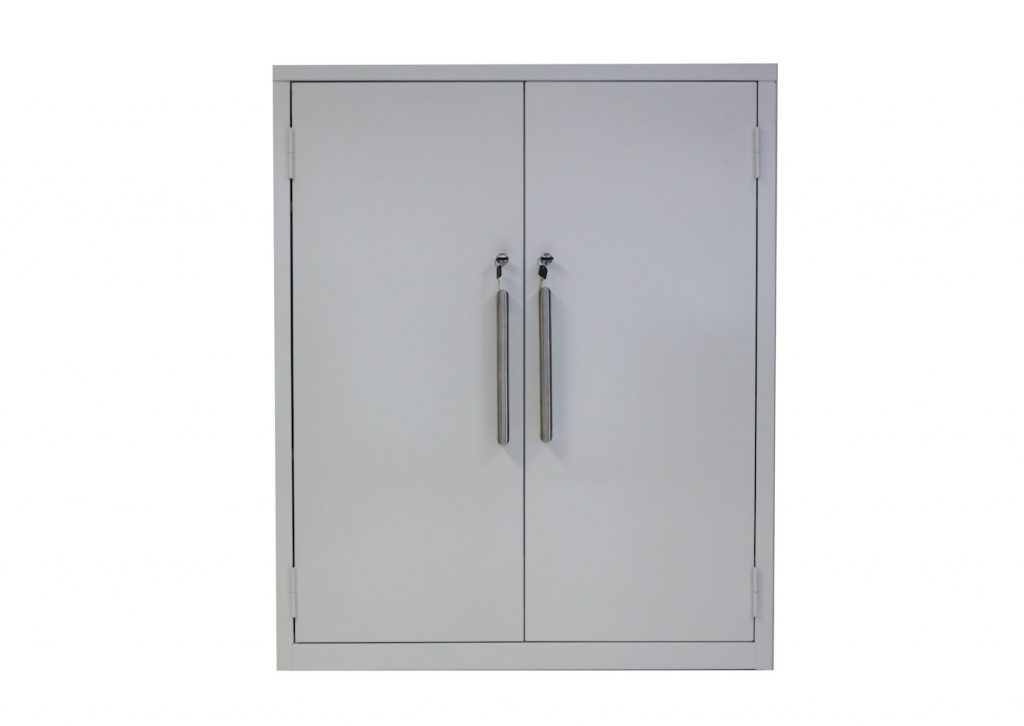 2 Door Cabinet with Shelves | Triple H Display