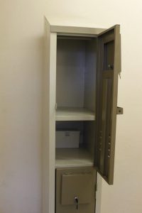 2 Tier Locker With Lockable Flap (under lockers) | Triple H Display